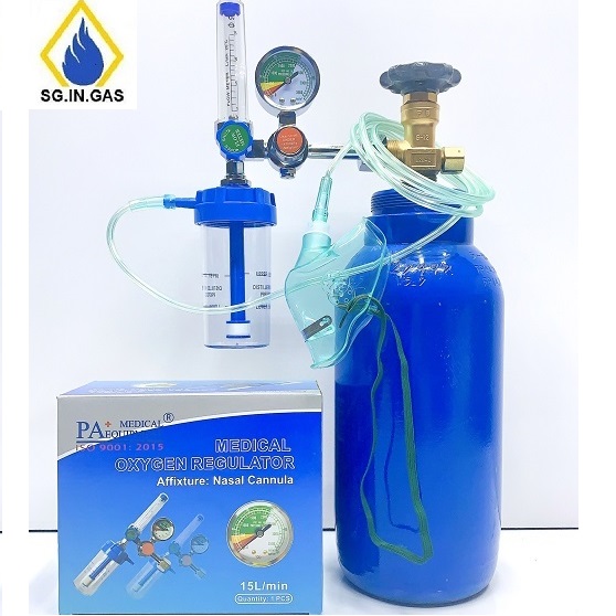 BÌNH KHÍ OXY THỞ 2,5 LÍT - KHÍ Y TẾ SÀI GÒN